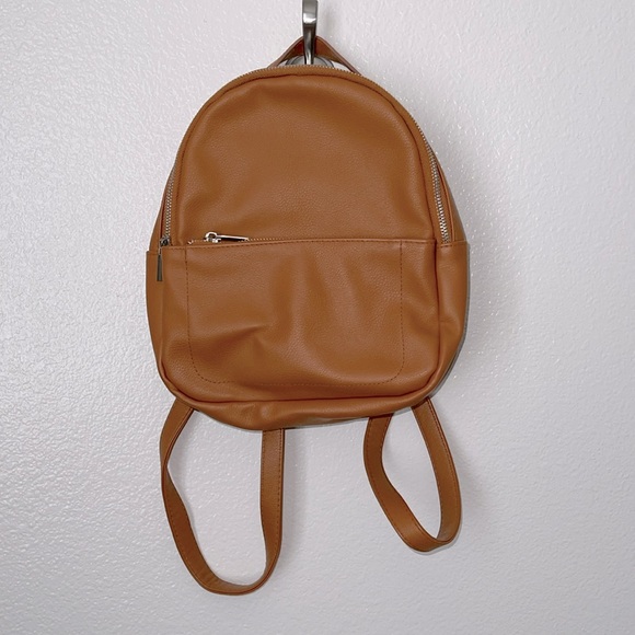 wild fable | Bags | Wild Fable Camel Brown Tan Mini Backpack Purse ...